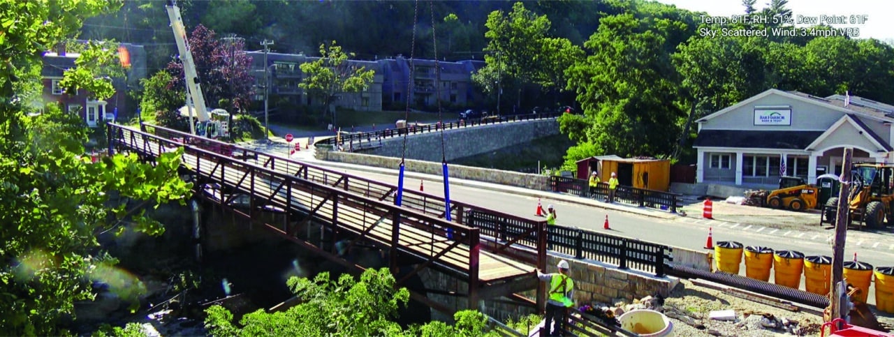 Project Update: Transplanted Temporary Pedestrian Bridge - Hoyle Tanner